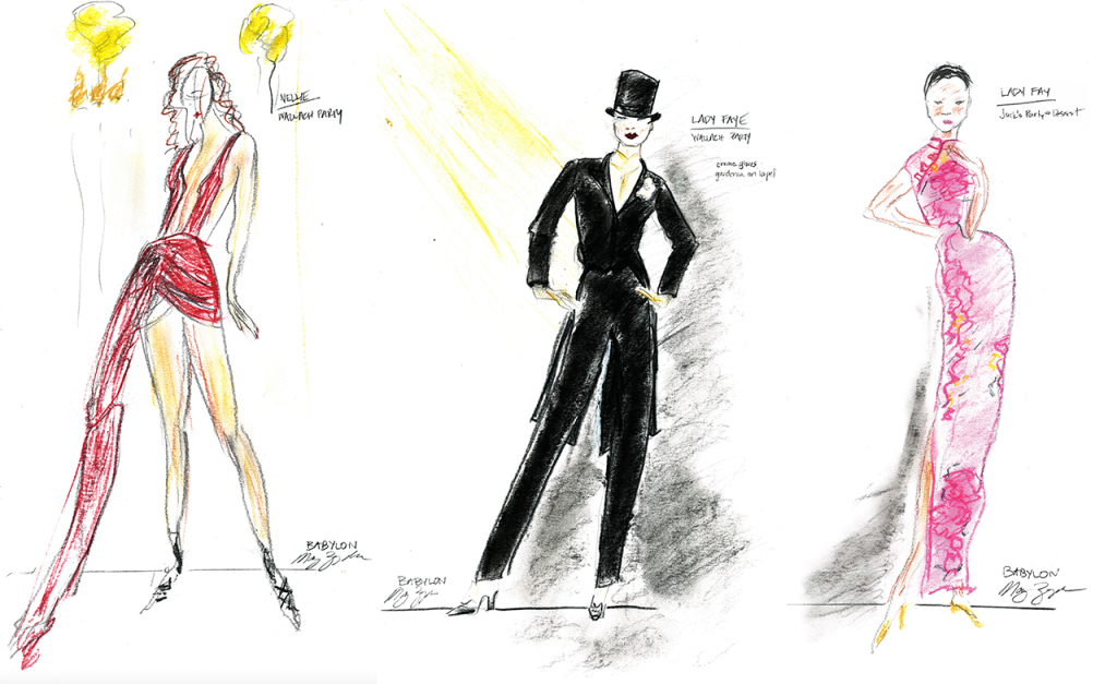 Interview: Designer Mary Zophres Fashions "Babylon" With More Than 7000 ...